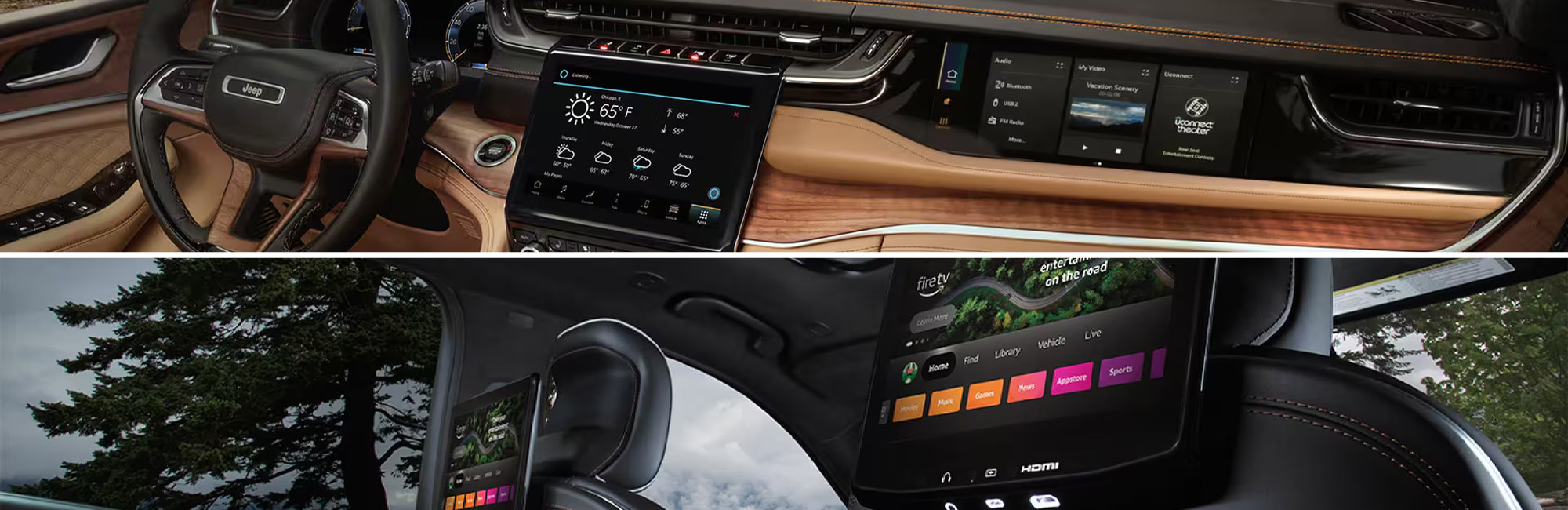 Jeep CoPilot Technology | Jeep Passenger Screen Features